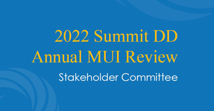 Takeaways from Summit DD 2021 Annual MUI Review and Stakeholder’s ...